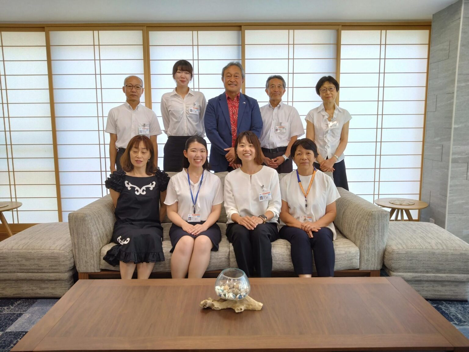 The Japan Overseas Cooperation Volunteers Visited FSM Embassy